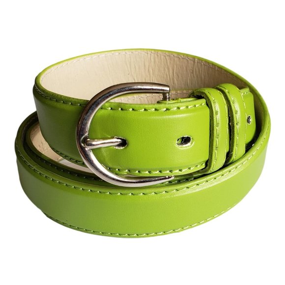 Accessories | Womens Ladies Light Green Leather Belt | Poshmark
